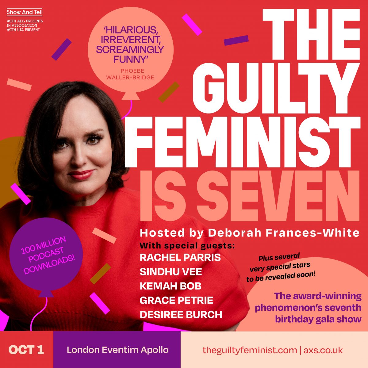 The Guilty Feminist – The comedy podcast hosted by Deborah Frances-White